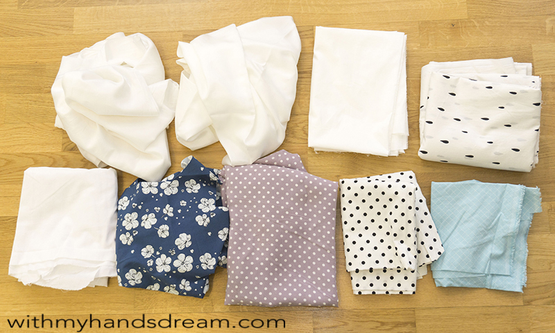 Fabrics under a microscope - literally > with my hands - Dream